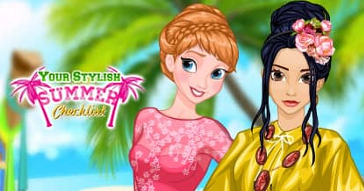 Your Stylish Summer Checklist - Online-Spiel - Spiele Jetzt ...