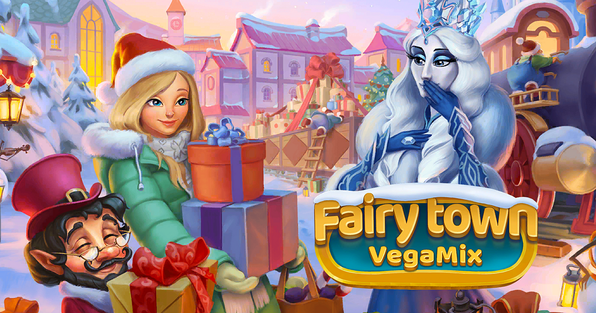 Vega Mix: Fairy Town - Online-Spiel - Spiele Jetzt | Spielspiele.de