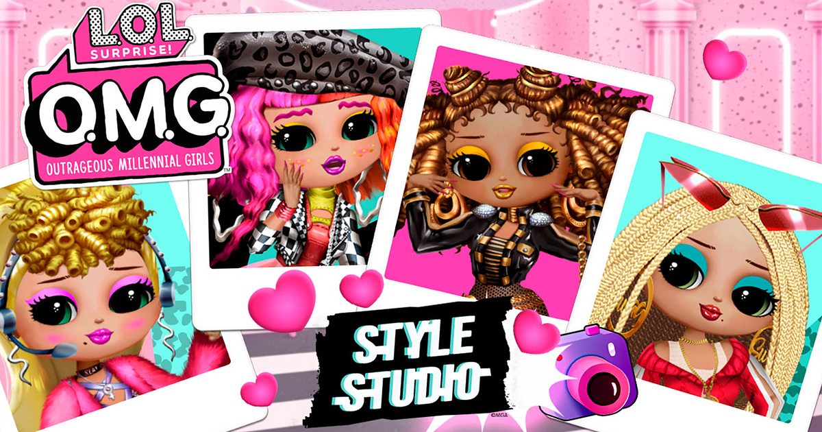 L.O.L. Surprise O.M.G. Style Studio - Online-Spiel - Spiele Jetzt ...